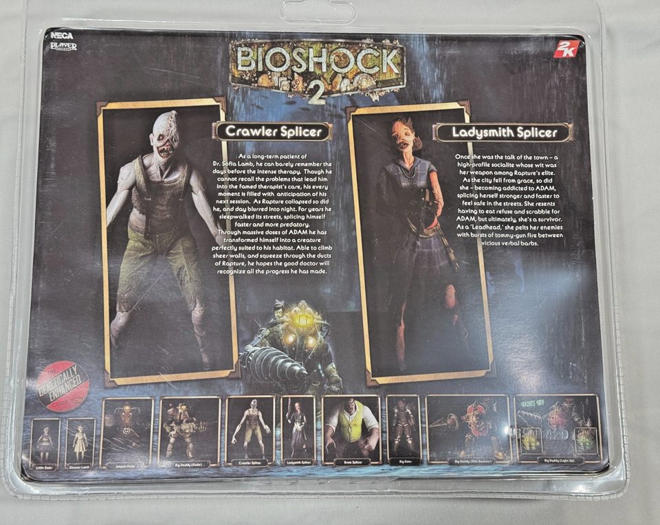 NECA Authentic Bioshock 2 Ladysmith Splicer Crawler Splicer Action ...