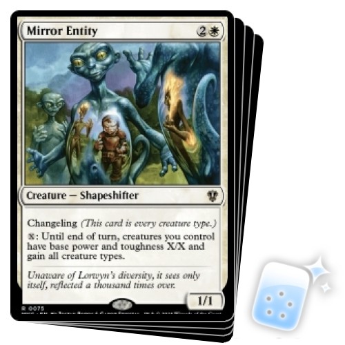 MIRROR ENTITY X4 Murders At Karlov Manor: Commander Magic MTG MINT CARD ...