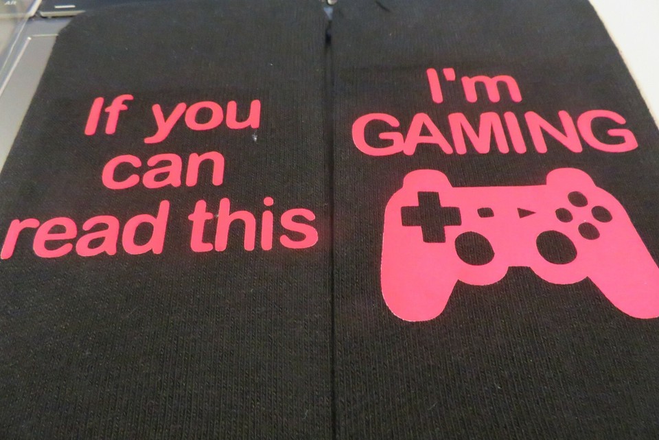 Game / Gamer / Gaming Socks - 5 sizes for boys Teens & Men ideal ...