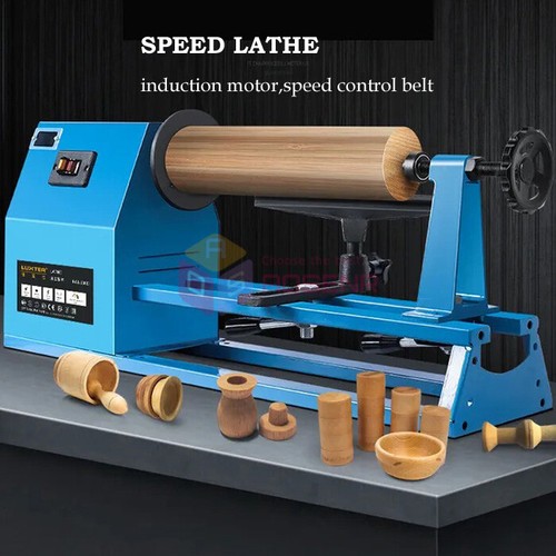Household Multifunctional Woodworking Speed lathe DIY Desktop Milling ...