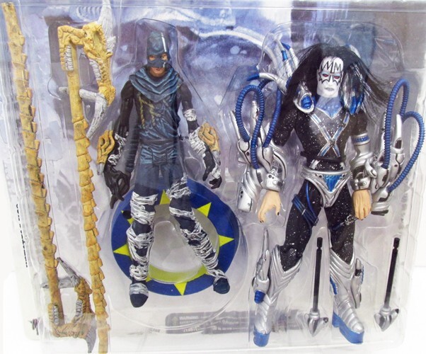 McFARLANE KISS PSYCHO CIRCUS ACTION FIGURES GENE SIMMONS PAUL STANLEY ...