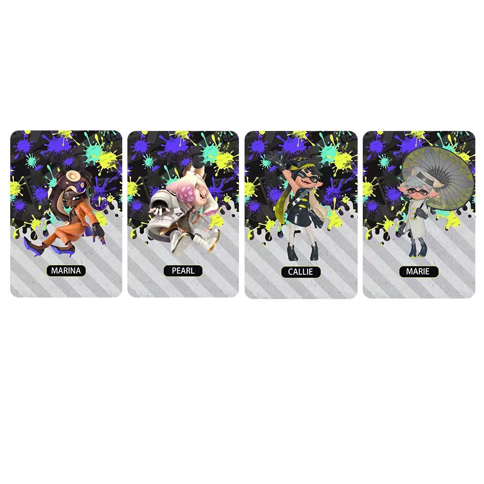 27pcs/set NFC Cards NFC Tag Splatoon 3 2 1 Game Card Octoling Octopus ...