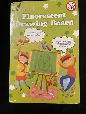 Drawing board with light, Kids fluorescent drawing board - NIB | eBay