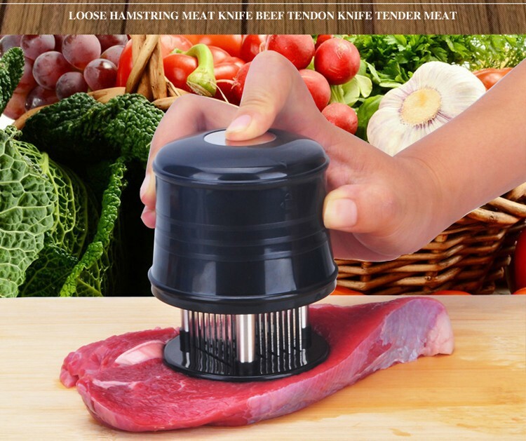 56-pin stainless steel Meat Tenderizer Pork Breaker Stainless Needles ...