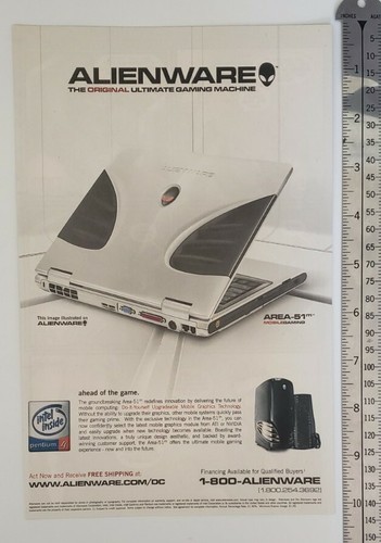 Alienware RARE Print Ad | eBay