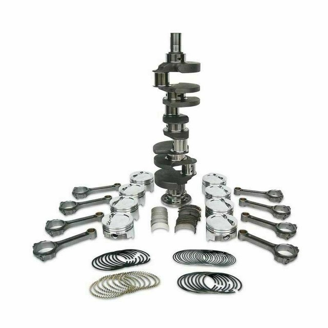 Forged SCAT Rotating Assembly I-beam Rods Fits Ford 302 Main 331 1 ...