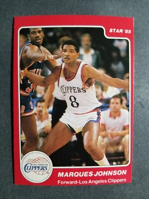 1984-85 Star MARQUES JOHNSON card # 13 [C1] | eBay