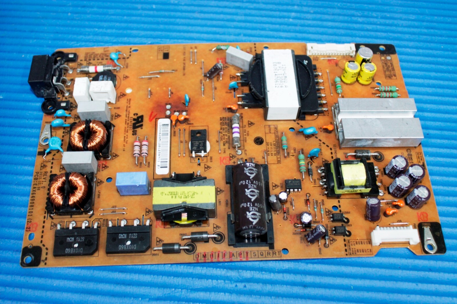 POWER SUPPLY EAX64908101 (2.2) EAY62851201 REV 1.0 FOR LG 50LA660V ...
