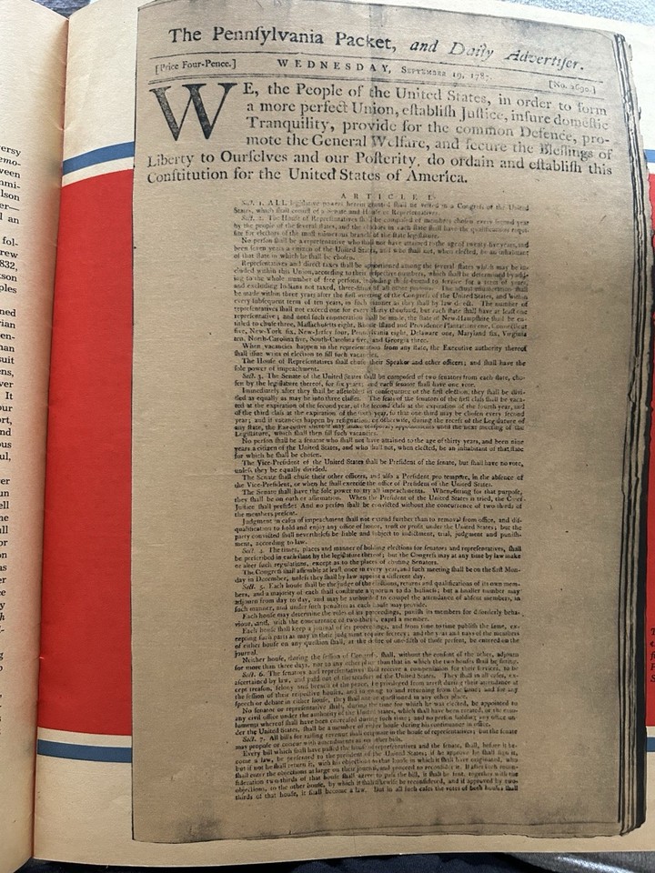 Philadelphia Inquirer Oldest Daily Newspaper US PA Packet General 1962 ...