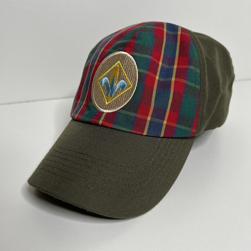 Boy Scouts Of America Youth Boys Plaid Twill Baseball Cap Green Size M ...
