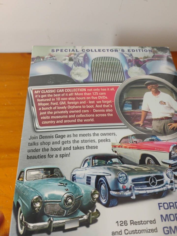 My Classic Car: Special Collector's Edition Dennis Gage - 5 DVD Set NEW ...