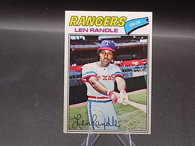 1977 Topps - Len Randle # 196 | eBay