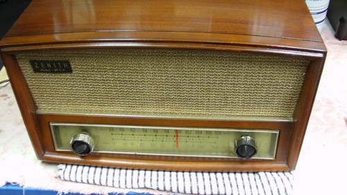 Vintage tube radio : Zenith model 7C05 - Working | eBay