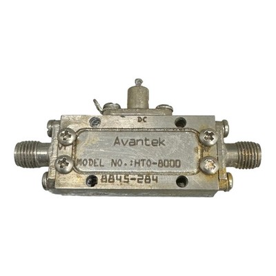 HTO-8000 Avantek Varactor Tuned Oscillator 8000-12400Mhz 15V SMA(f) | eBay