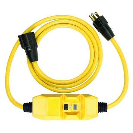 Southwire 26000016-3 Line Cord Gfci,6.0 Ft. Cord L,Yellow | eBay