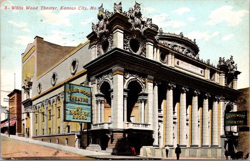 Postcard Willis Wood Theater in Kansas City, Missouri | eBay
