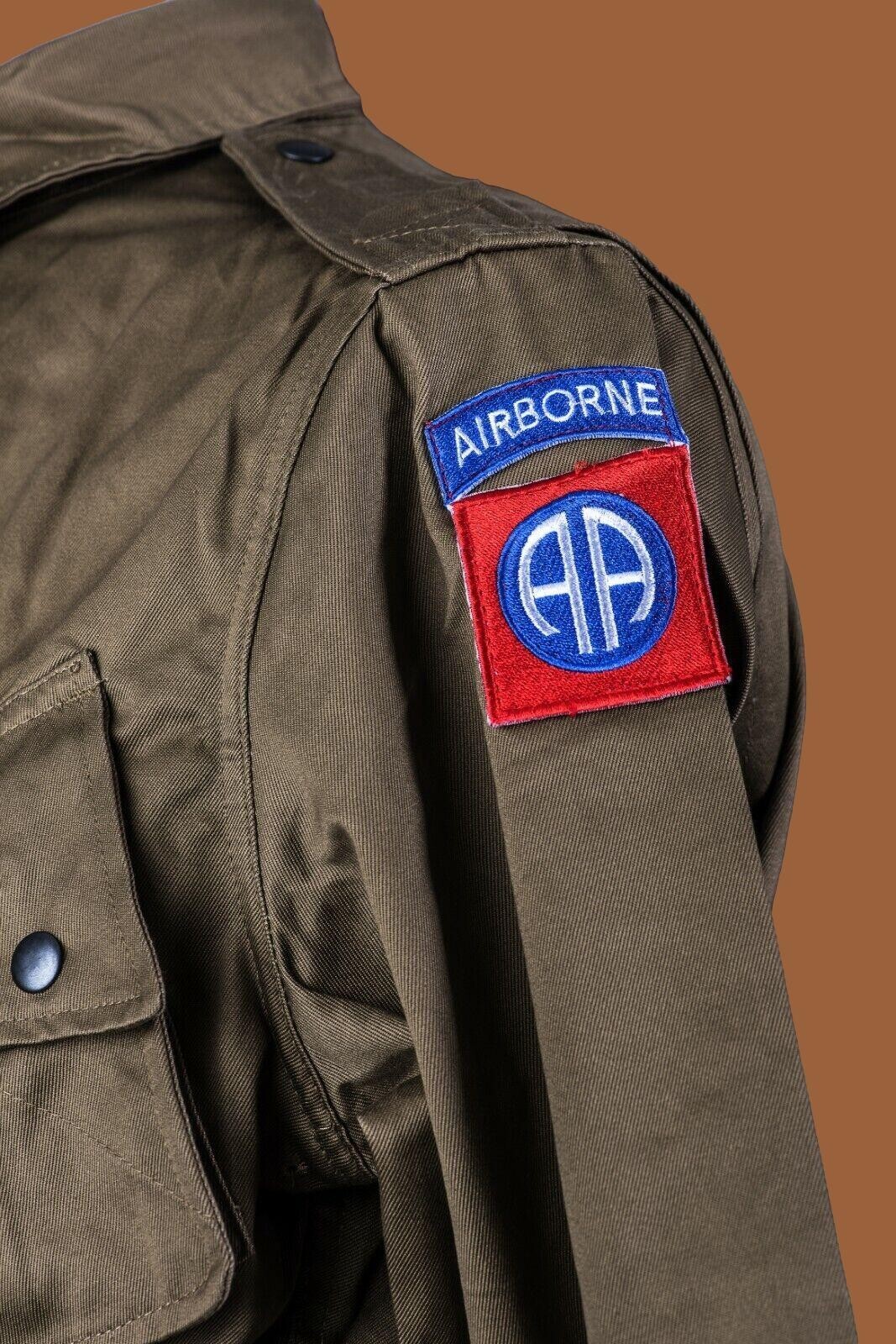 US MILITARY M42 PARATROOPER AIRBORNE JACKET NEW WWII REPRODUCTION | eBay