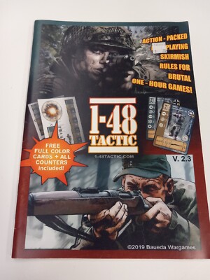1-48 Tactic Wargame Complete Baueda NEW Complete Uncut (1 Hour Play ...