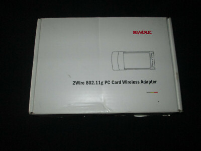 2Wire 802.11g PC Card Wireless Adapter, NIB | eBay