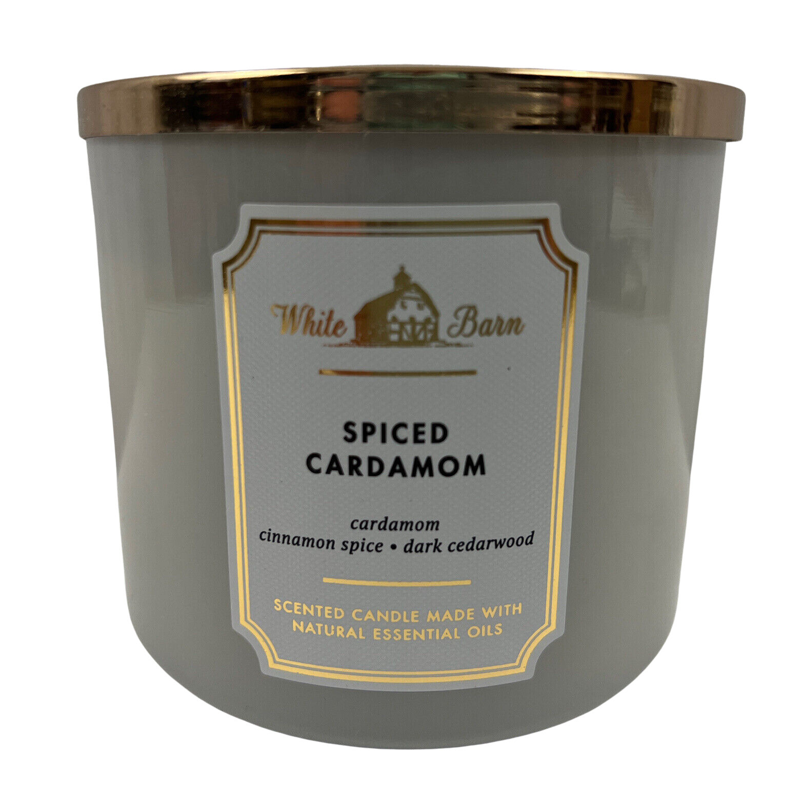 Bath & Body Works Spiced Cardamom 3 Wick Candle - White for sale online ...