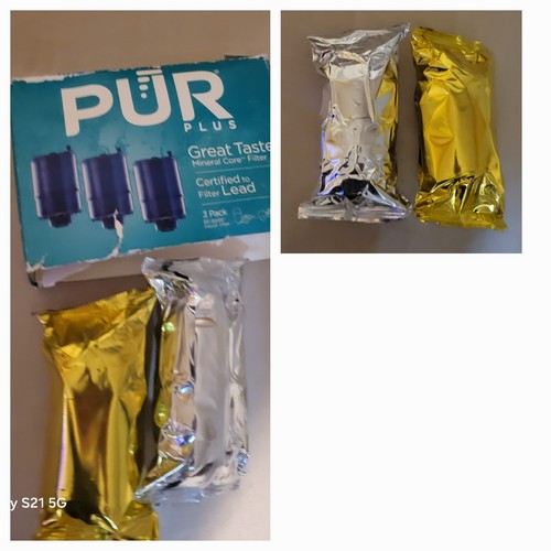 2 PUR Plus Mineral Core Filter Replacements . Faucet Filters RF -9999 ...