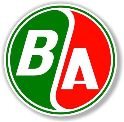 6" BA B A GASOLINE OIL VINYL DECAL FOR ANY GAS RELATED PROJECTSIGNS ...