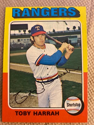 1975 Topps Baseball set break #131 Toby Harrah MINT? | eBay