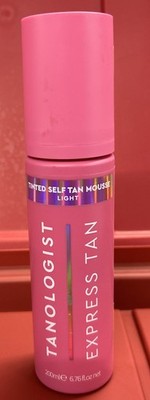 Tanologist Express Tan Tinted Self Tan Mousse LIGHT 6.76 oz, 200 ml NEW ...