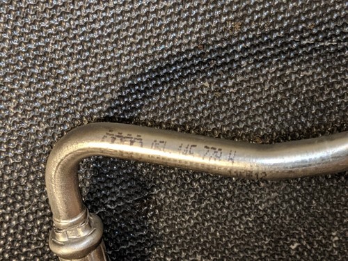 Audi A4 A3 A5 A6 A7 Q5 Q7 turbocharger oil hose 06l145778h | eBay