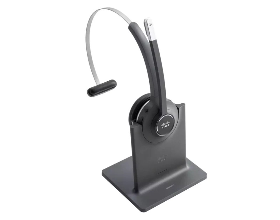 Cisco 561 Wireless Single Headset w/ Standard Base Station CP-HS-WL-561 ...