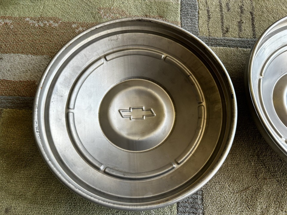 2 VINTAGE 1969 COPO CAMARO CHEVELLE 427 CHEVY COPO STYLE COVERS HUBCAPS ...