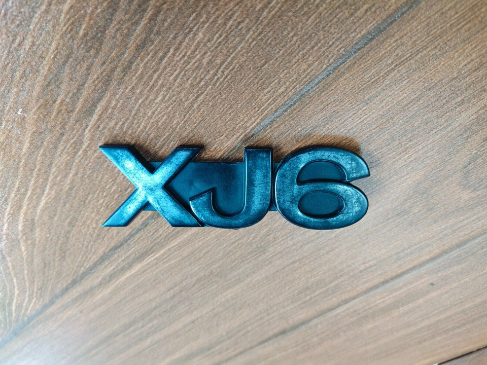 1984 Jaguar XJ6 Rear Trunk Emblem Badge fit | Black | OE | Adhesive ...