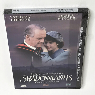 SHADOWLANDS DVD Anthony Hopkins Debra Winger 1993 Snapcase NEW & SEALED ...