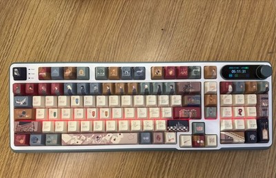 Custom Wireless Mechanical Keyboard – Harry Potter Themed Keycaps | eBay