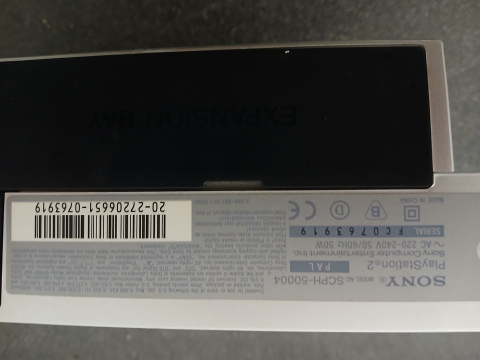 Sony PlayStation 2 Fat PS2 Silber, PAL, SCPH-50004 | eBay.de