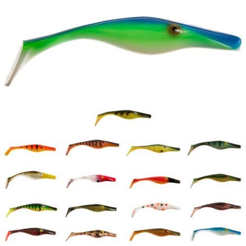 Zalt Zhad Rubber Fish 21cm 77g Pike Bait Rubber Soft plastic lure ...