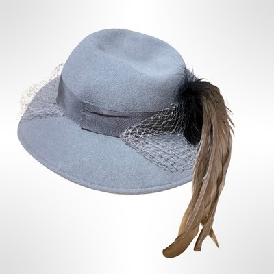 Michael Howard Women Gray Hat VIntage Ruth Alan designs 100% Wool | eBay
