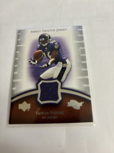 2007 NFL Sweet Spot - Sweet Swatch Jerseys #SS-YF Yamon Figurs (MEM, RC ...