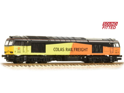 GF 371-358ASF - DCC + Sound Class 60 60096 Colas Rail Freight - Spur N ...