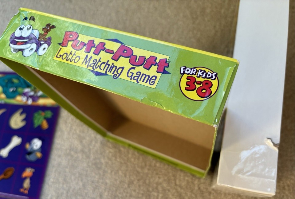 Putt-Putt Lotto Matching Game Humongous Entertainment From PC Kids ...