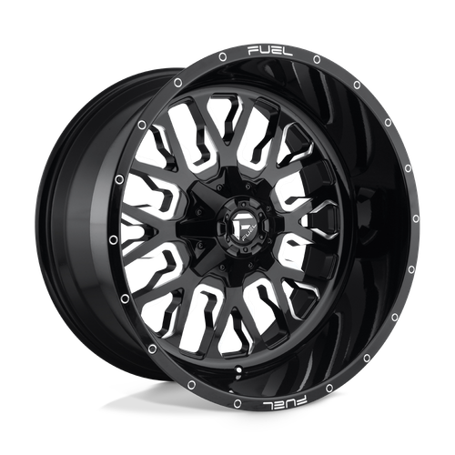 Fuel D611 Stroke Gloss Black Milled 1-Piece Rim: 17x9, 6x135/6x139.7 ...