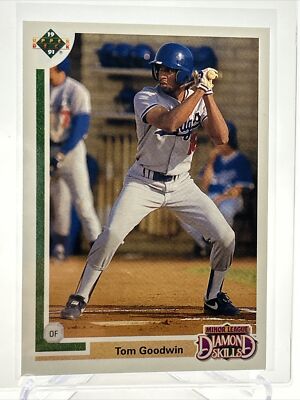 1991 Upper Deck Final Edition Tom Goodwin Baseball Card #9F Mint FREE ...