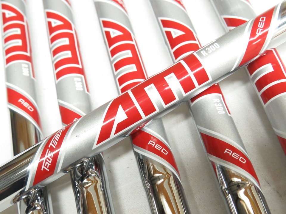 Used Titleist T350 Iron Set 6-PW+48* TT AMT Red R300 Regular Flex Steel ...