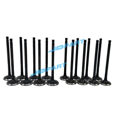 16PCS 15B Intake and Exhaust Valve For Toyota Engine Spare Parts | eBay