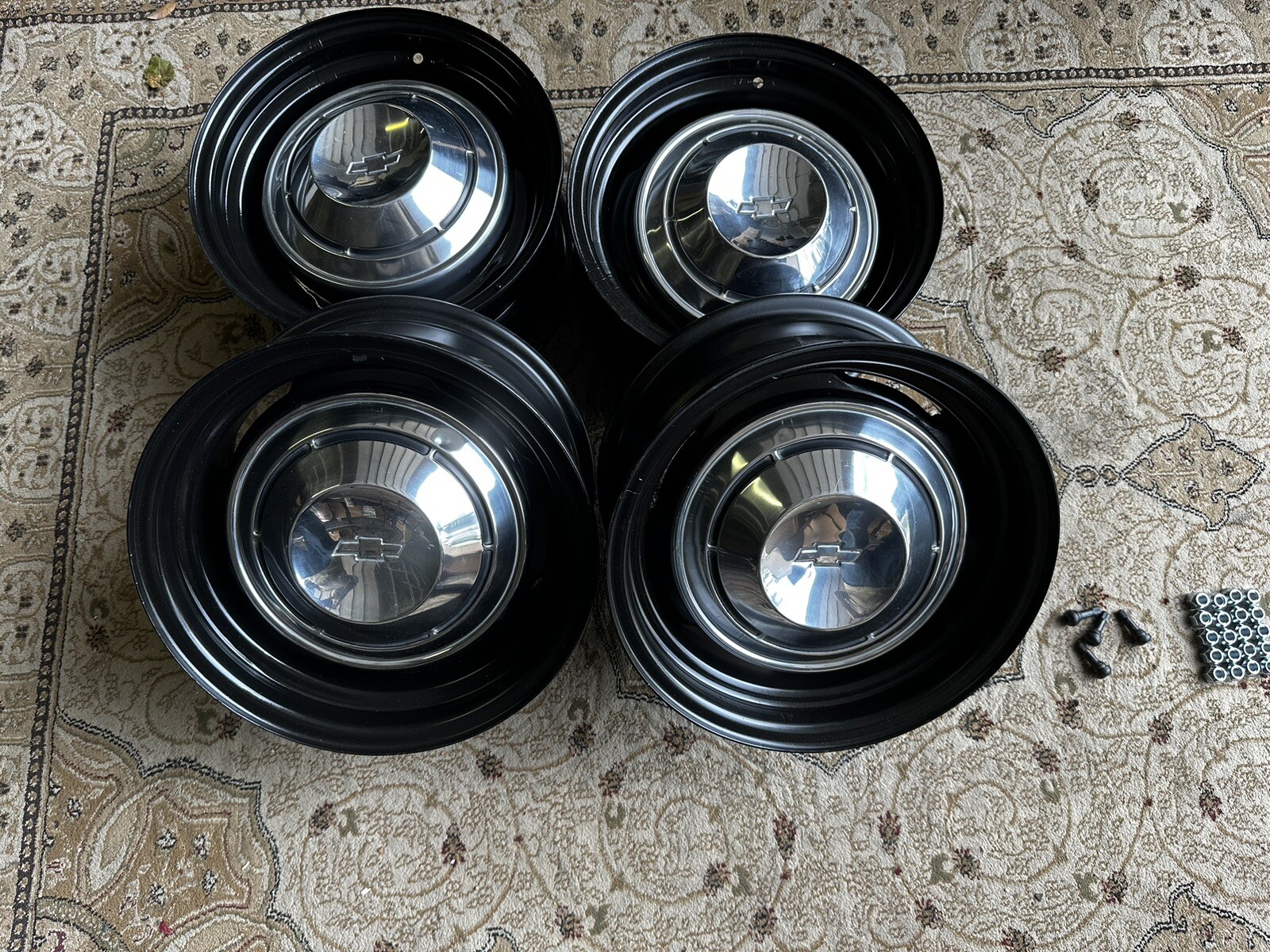 1969 Chevrolet Camaro COPO STYLE 14x7 3 XT and IF code steel wheel SET ...