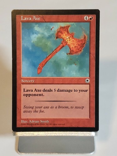 MTG Lava Axe Portal Regular Common Magic | eBay