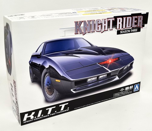 Aoshima 1/24 Knight Rider KITT S3 Pontiac Build Yourself Model Car Kit ...