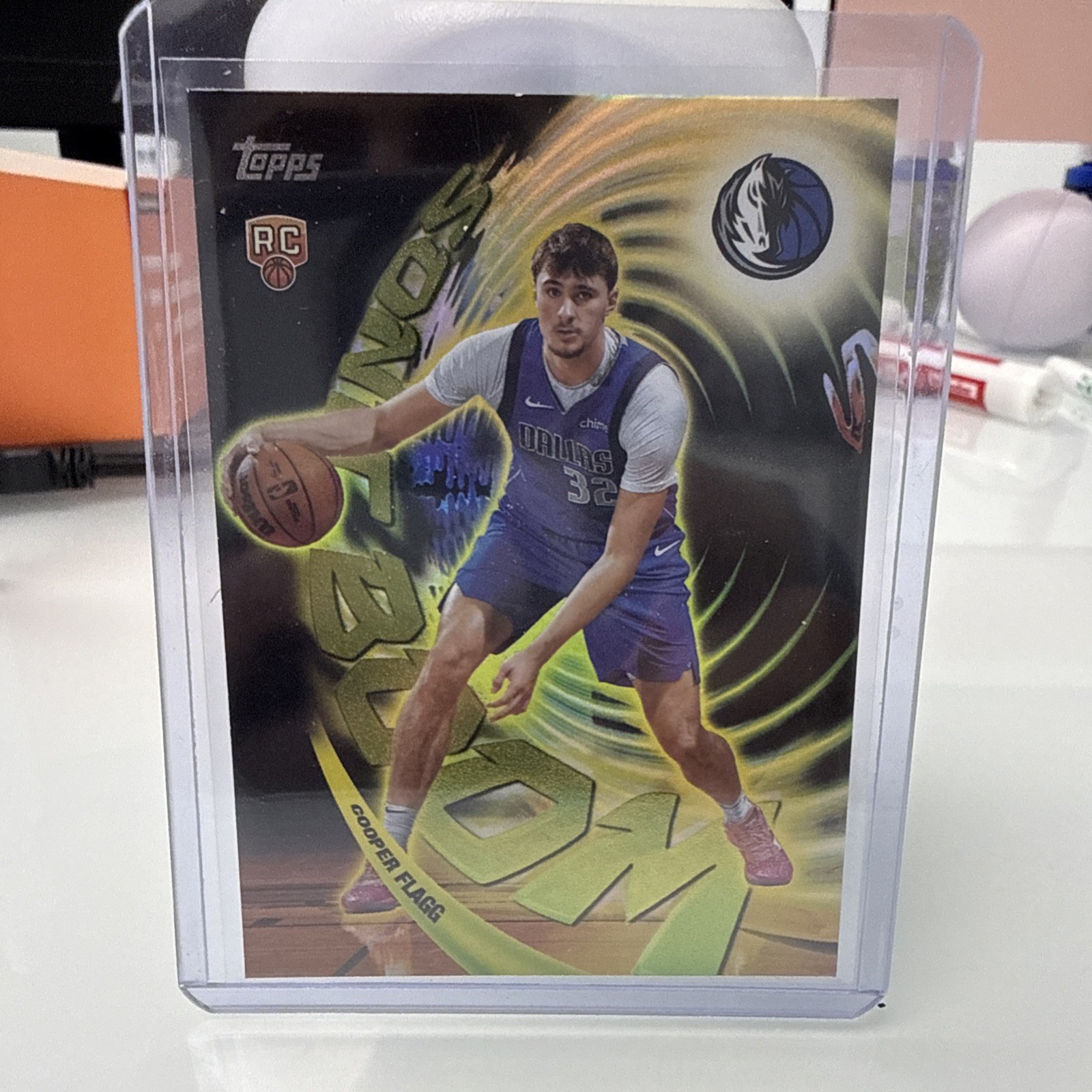 2025-26 Topps Cooper Flagg Sonic Boom Rookie CASE HIT SP #SB-18 ...