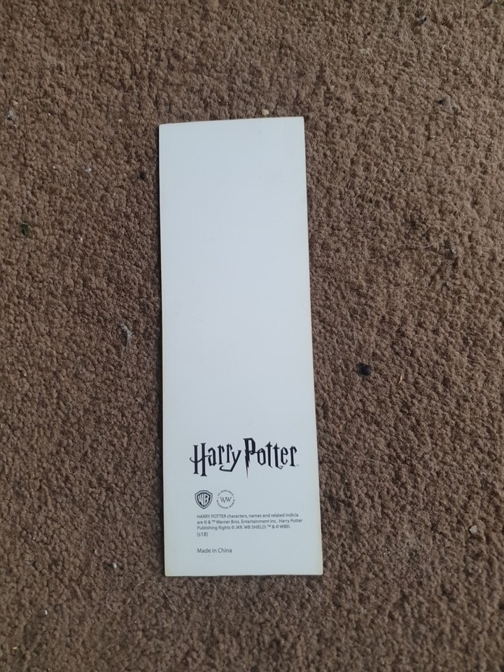 Harry Potter Neville Longbottom Bookmark Warner Brothers 3-D Hologram ...