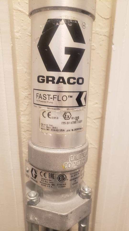 GRACO FAST FLO PNEUMATIC AIR OPERATED LOW PRESSURE PUMP - UNTESTED | eBay